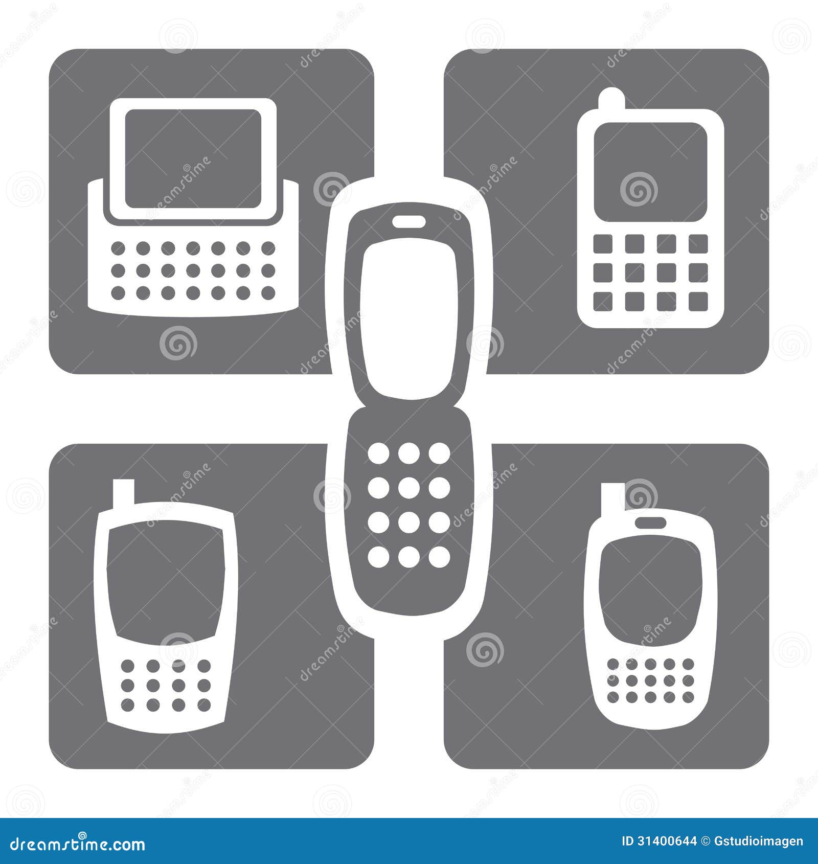 Cellular network stock vector. Illustration of lines - 31400644