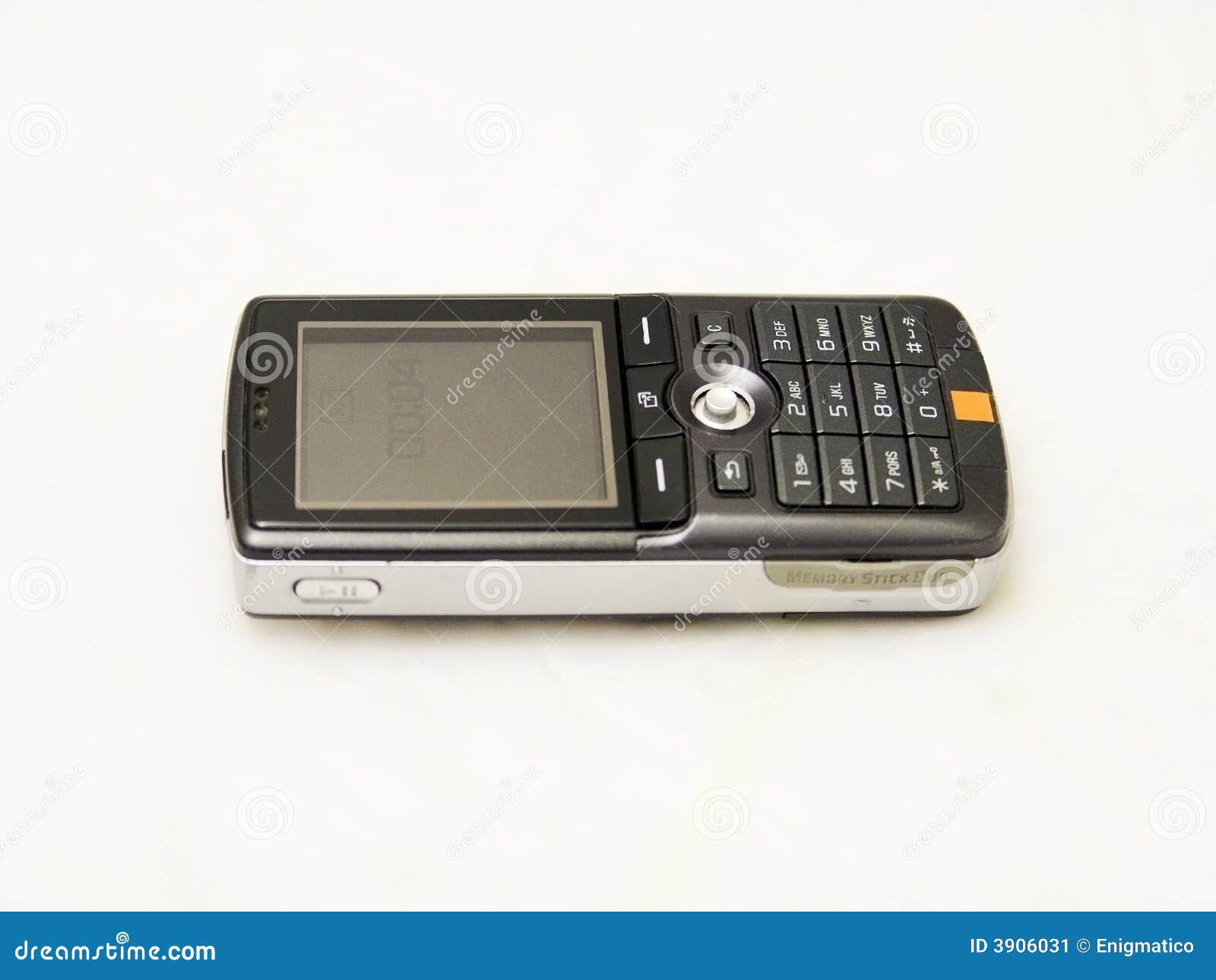 Cellular phone stock image. Image of cell, white, copy - 3906031