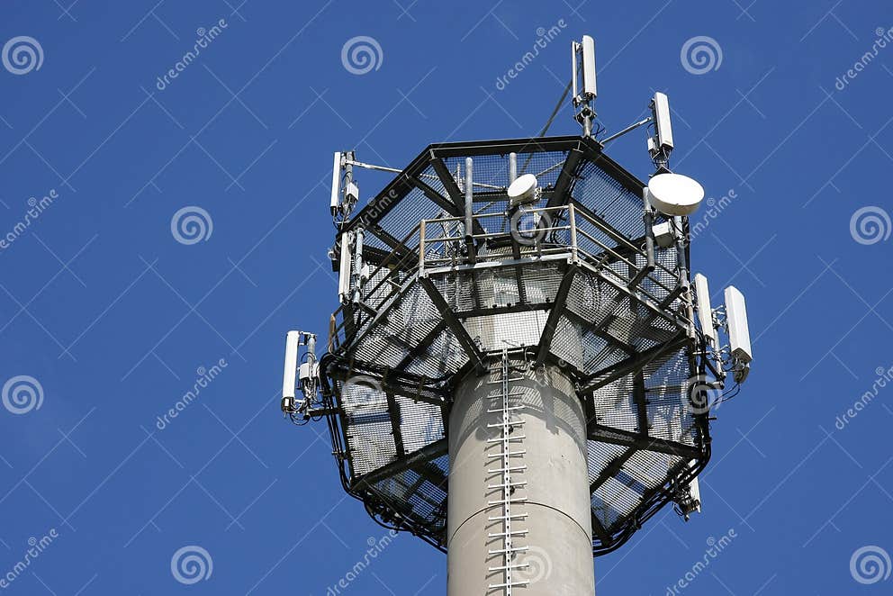 Cellular Phone Network Mast Stock Image - Image of mast, cellular: 11244745