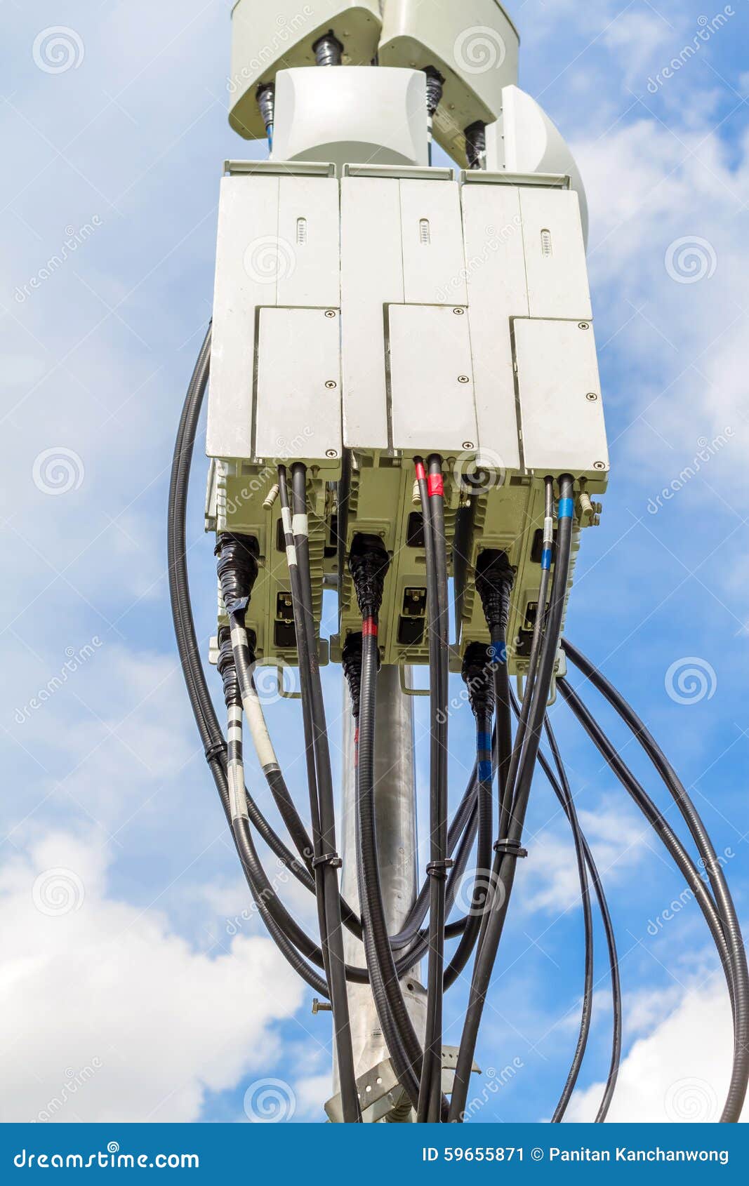 Cellular Remote Unit stock image. Image of broadcasting - 59655871