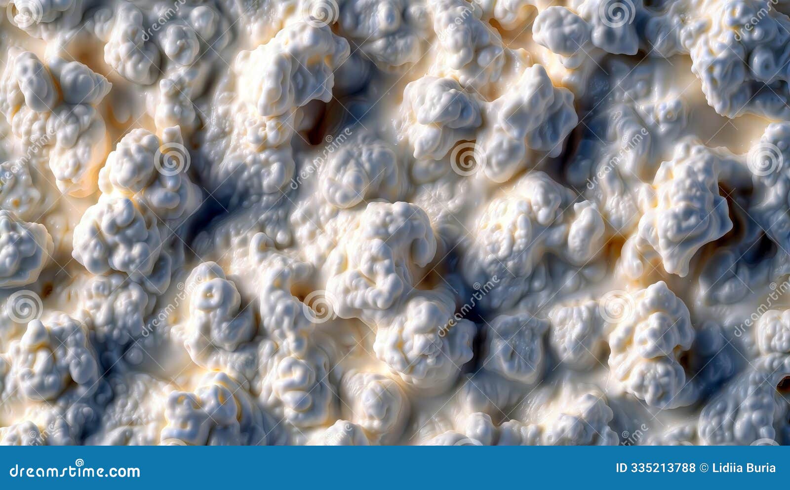 Extreme Close-Up of Intricate Cellular Structures, Generative Ai Stock ...