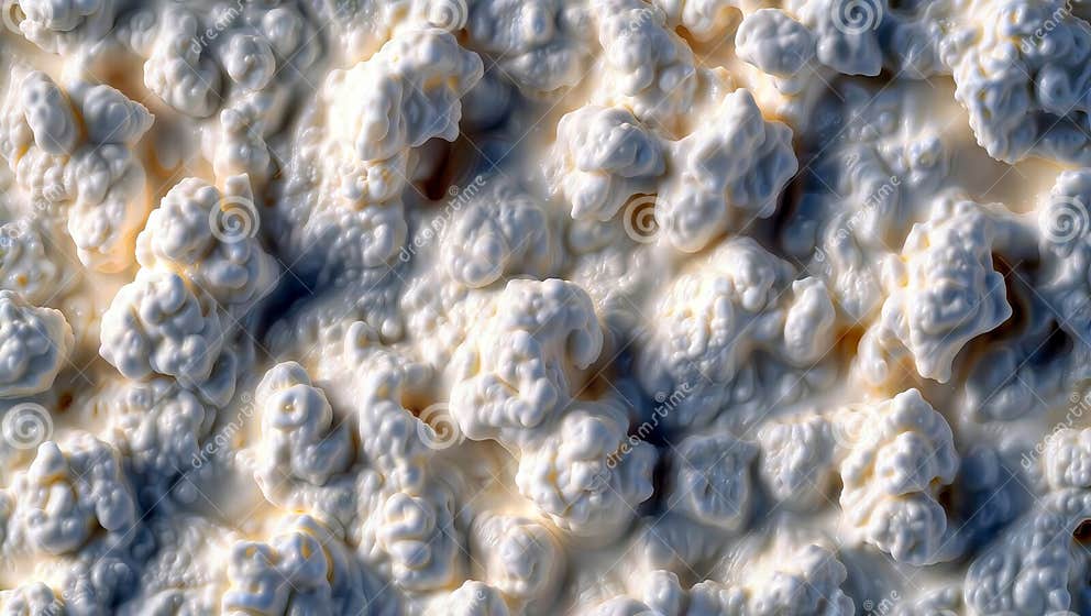 Extreme Close-Up of Intricate Cellular Structures, Generative Ai Stock ...