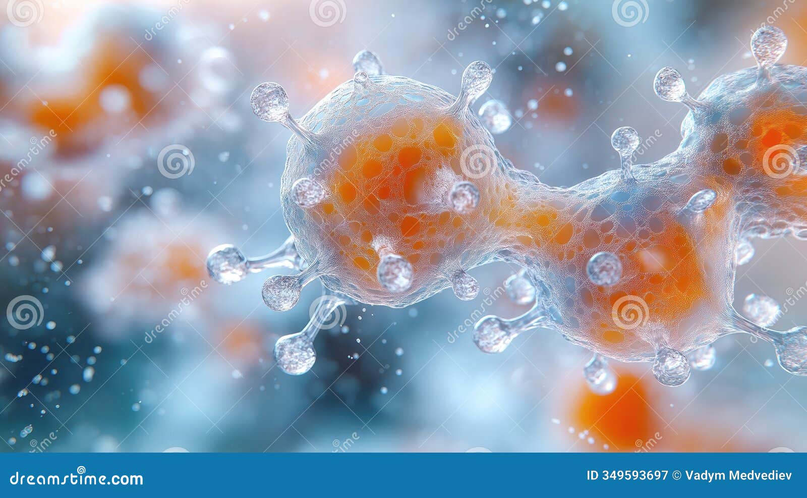 Cellular Structures With Oxidative Stress Displayed. Detailed Look At ...