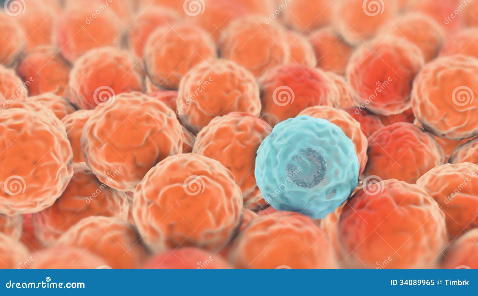 Cellule infectée illustration stock. Illustration du science - 34089965