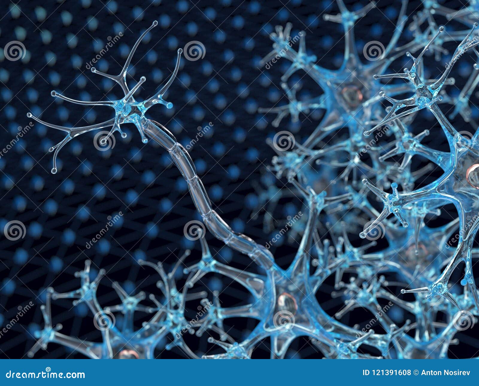 Cellule Nervose, Guaina Di Mielina Illustrazione di Stock ...