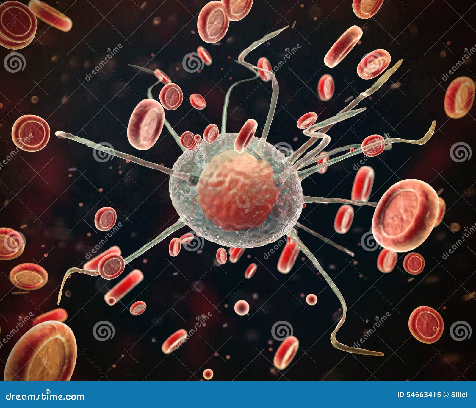 Cellules Et Globules Rouges Illustration Stock - Illustration du remède ...