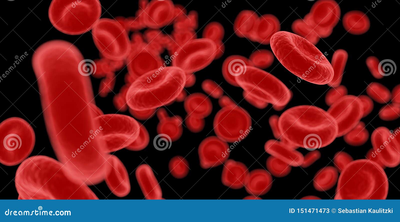 Cellules Sanguines Humaines Illustration Stock - Illustration du gène ...