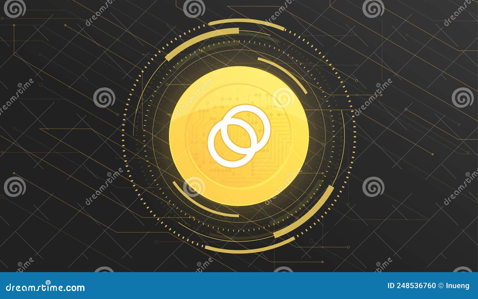 Celo Coin Banner. CELO Coin Cryptocurrency Concept Banner Background ...