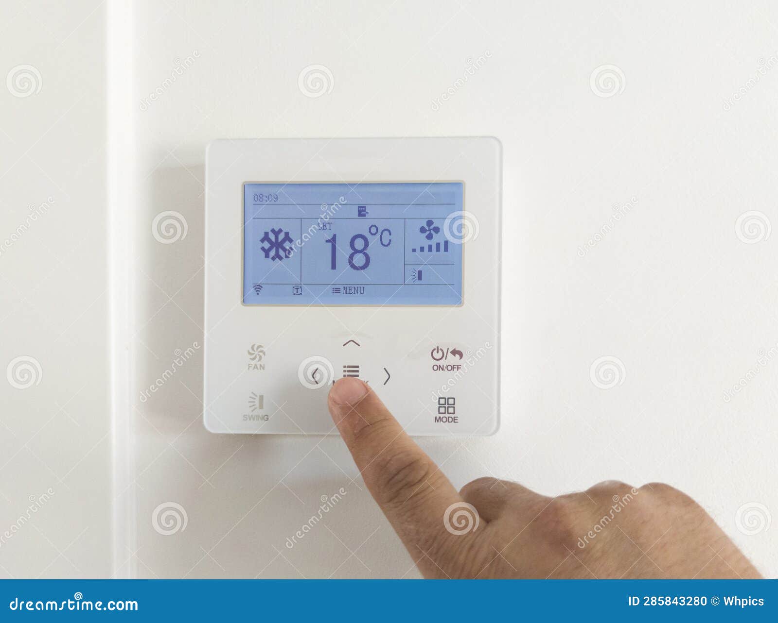 18 Celsius Degrees Cool Adjust Stock Photo - Image of comfort, cool ...