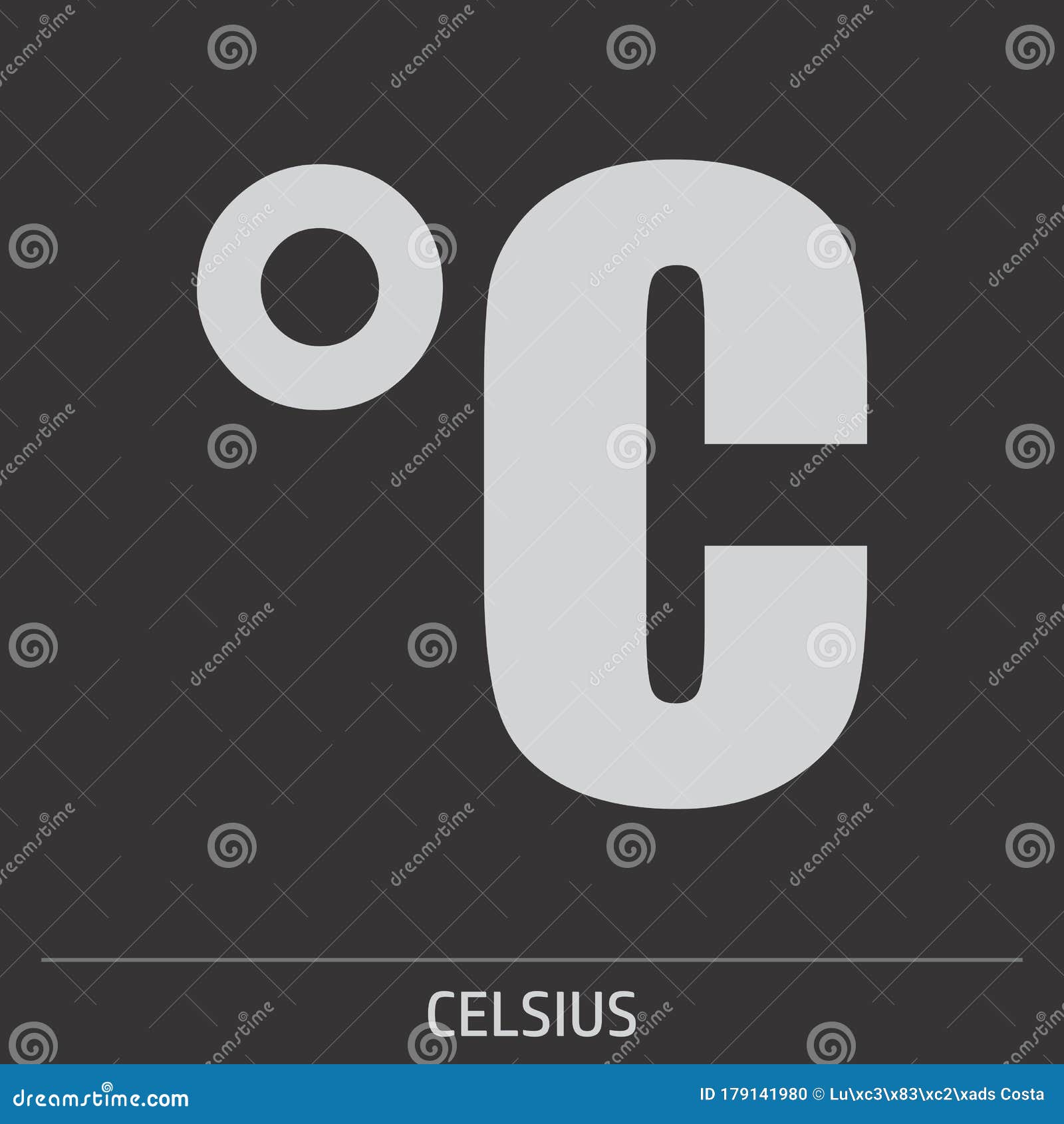 Celsius icon illustration stock illustration. Illustration of cold ...