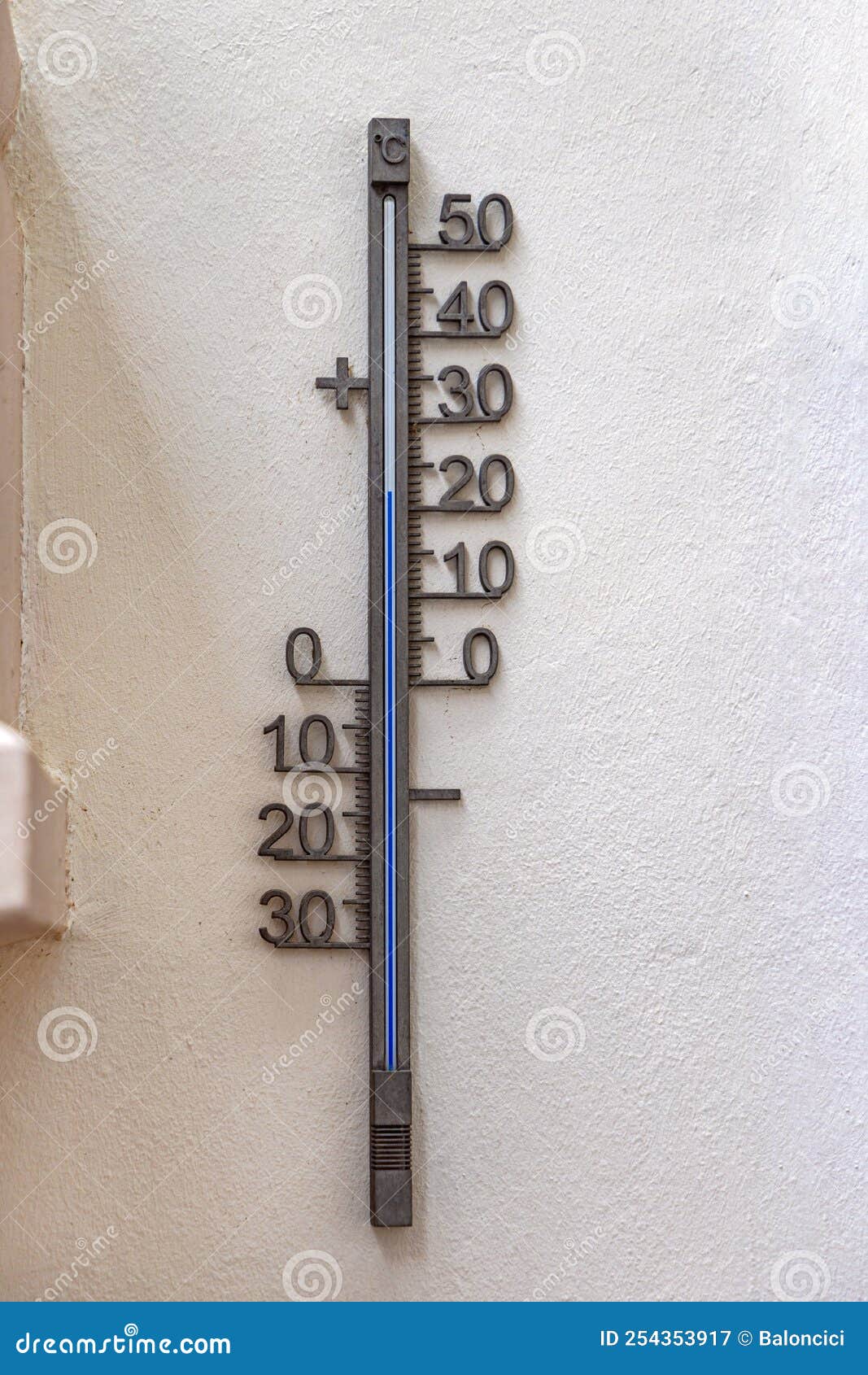 Celsius Thermometer Scale stock image. Image of european - 254353917
