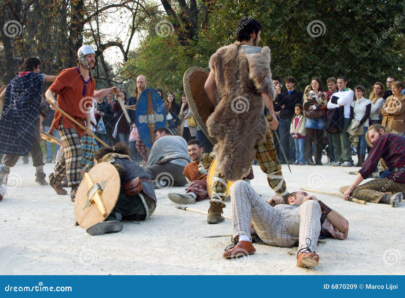 Celtic Battle editorial stock image. Image of fight, honor - 6870209