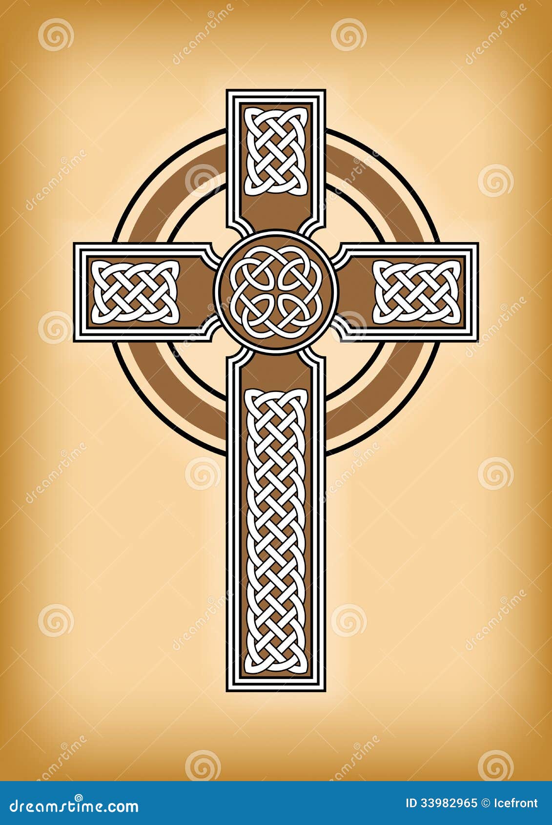 Paganism Sun Cross Sign Multicolored Icon. Detailed Paganism Sun Cross ...