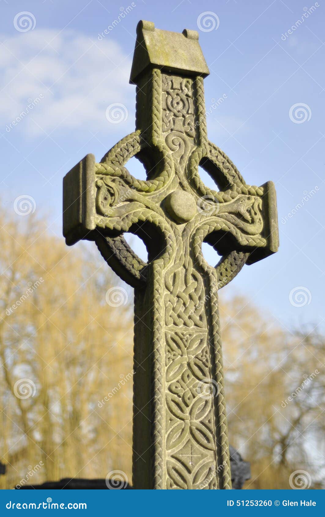 Celtic Cross stock photo. Image of crucifix, religion - 51253260