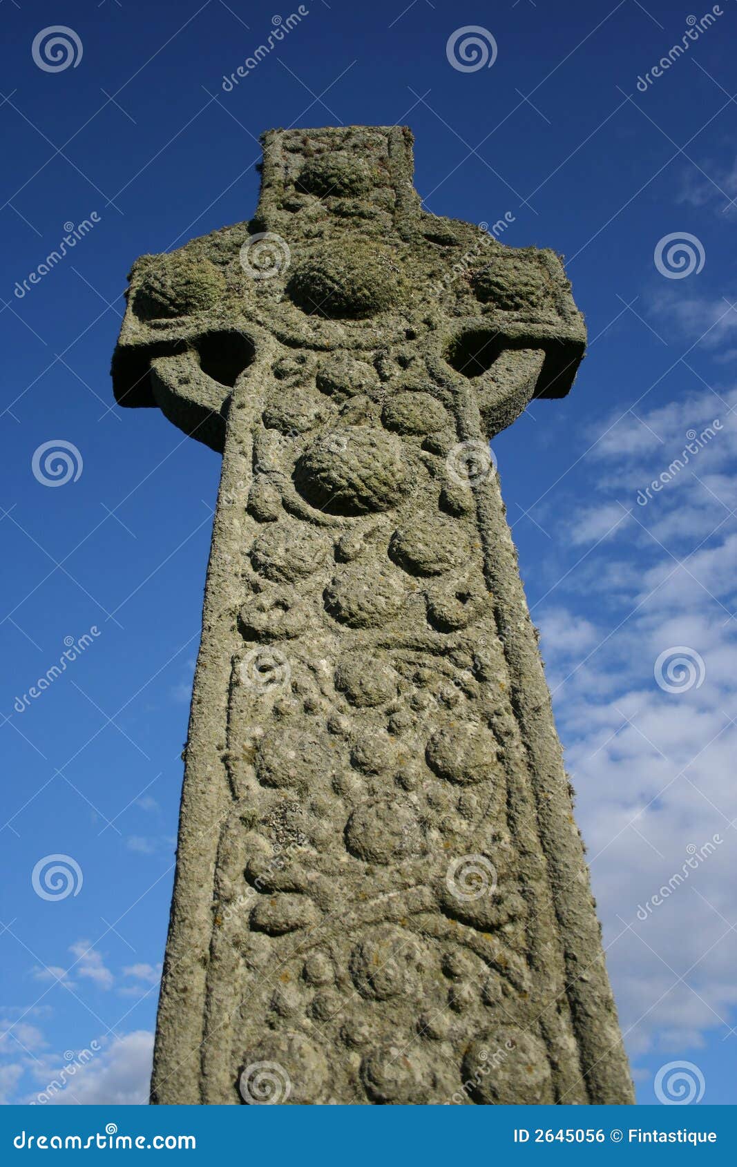Celtic cross Iona stock photo. Image of cross, celtic - 2645056