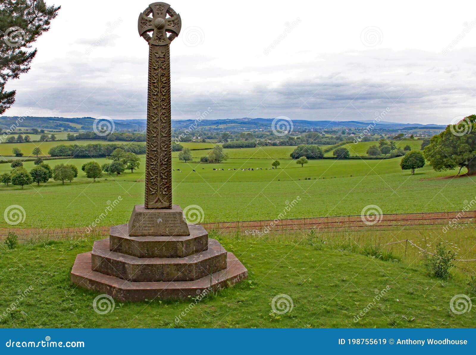 The Celtic Cross at Killerton in Devon, England. it Was Erected in 1873 ...