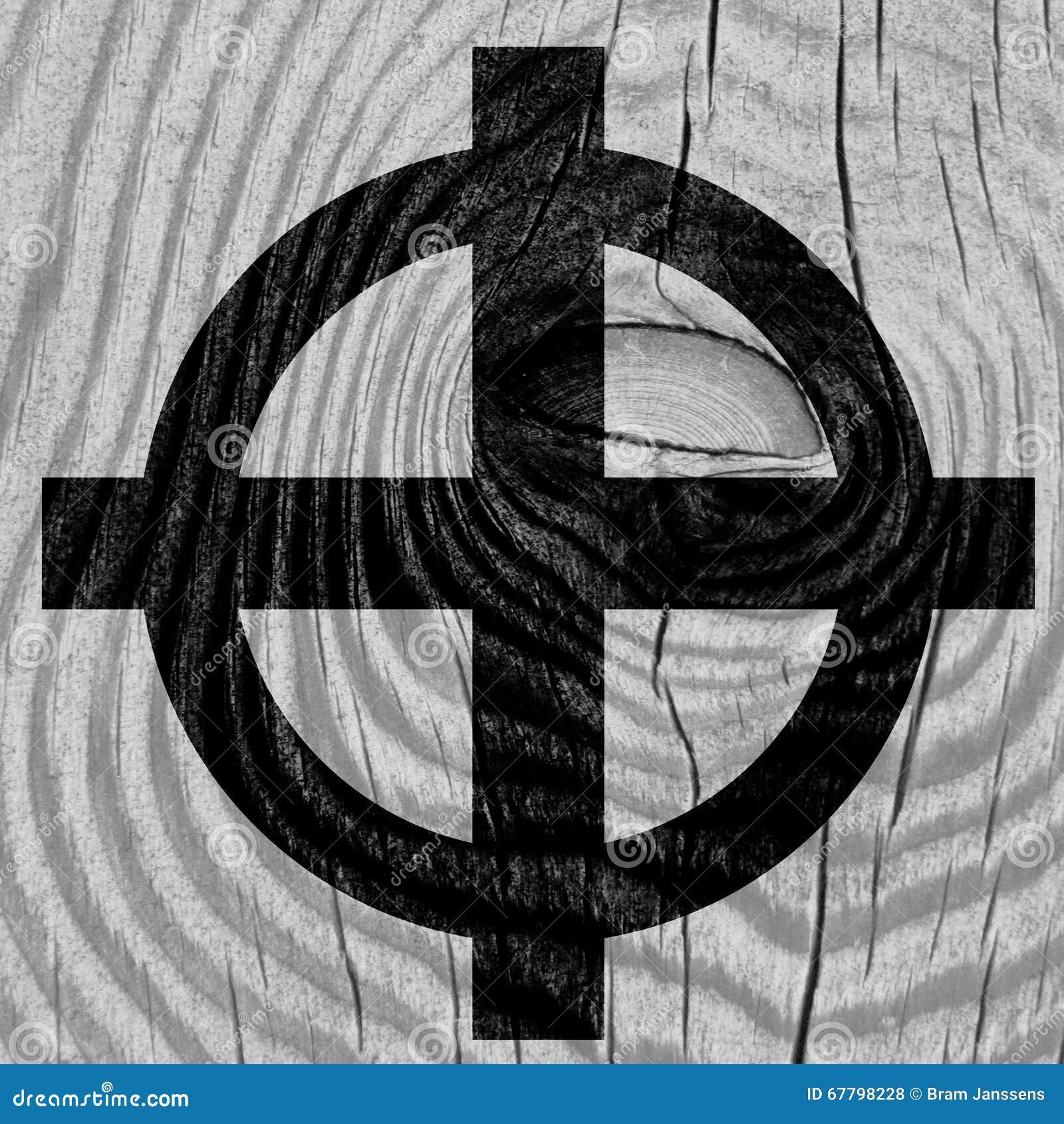 Celtic Cross Representation Stock Illustration - Illustration of pray ...