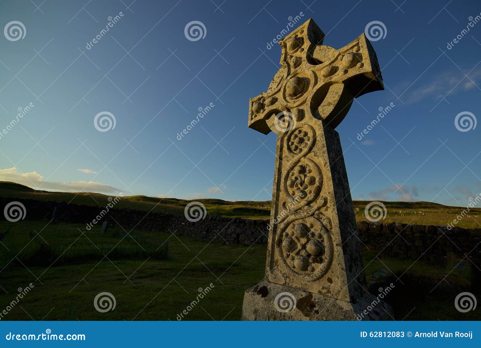 Celtic cross stock image. Image of scottish, stone, medeaval - 62812083