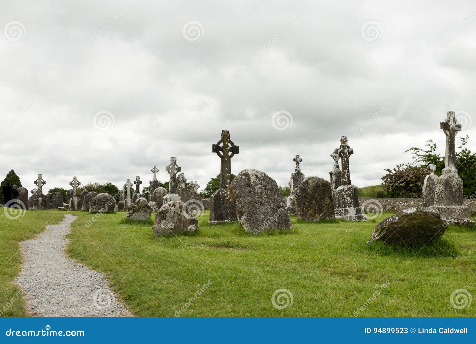 Celtic crosses stock image. Image of monastery, cross - 94899523