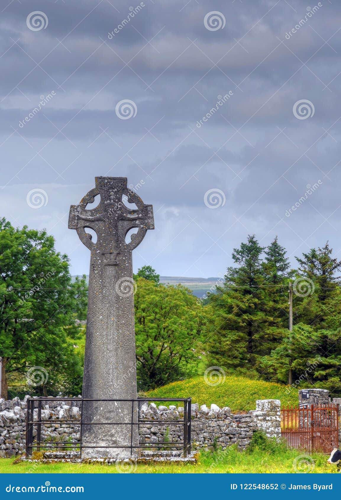 Celtic Crosses in Kilfenora, Ireland Stock Photo - Image of kilfenora ...