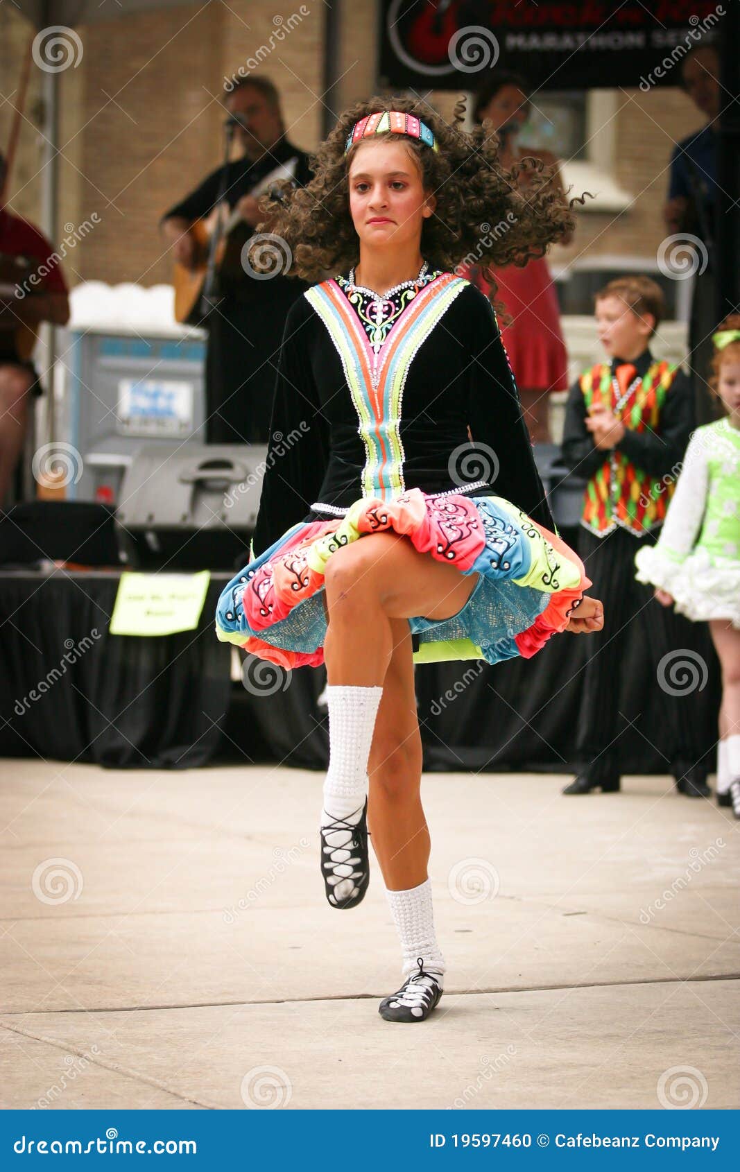 Celtic Dancer editorial image. Image of woman, celtic - 19597460