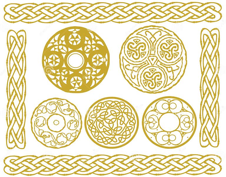 Celtic designs stock illustration. Illustration of scottish - 37058308