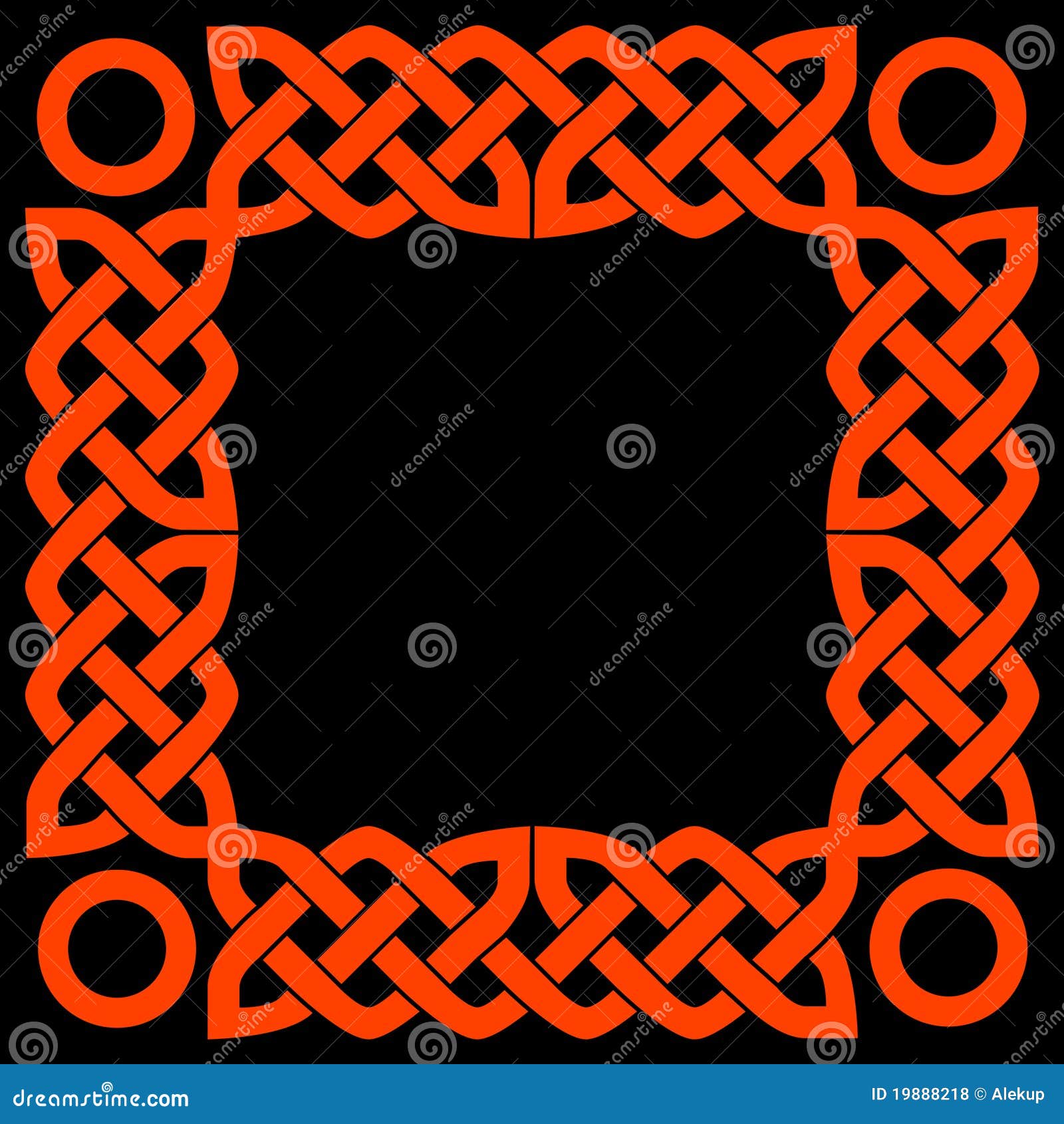 Celtic frame stock vector. Illustration of kelt, ornamental - 19888218
