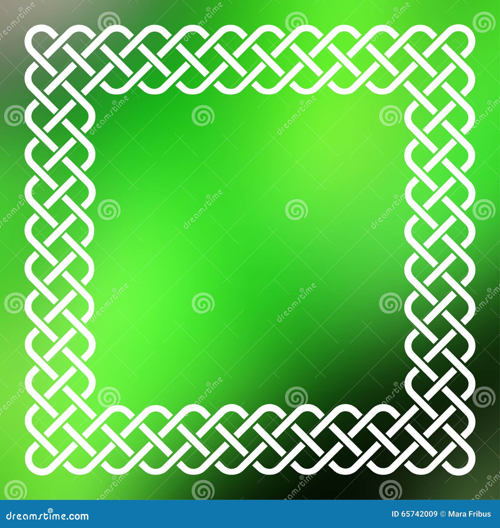 Celtic Frame Over Abstract Background Stock Vector - Illustration of ...