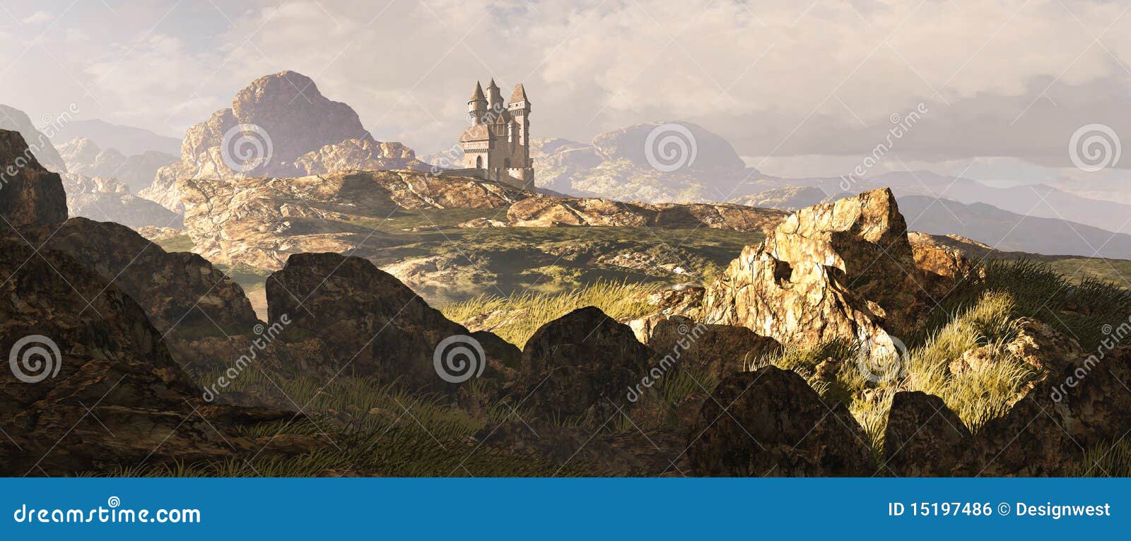 Celtic Highlands Landscape stock photo. Image of cloudscape - 15197486
