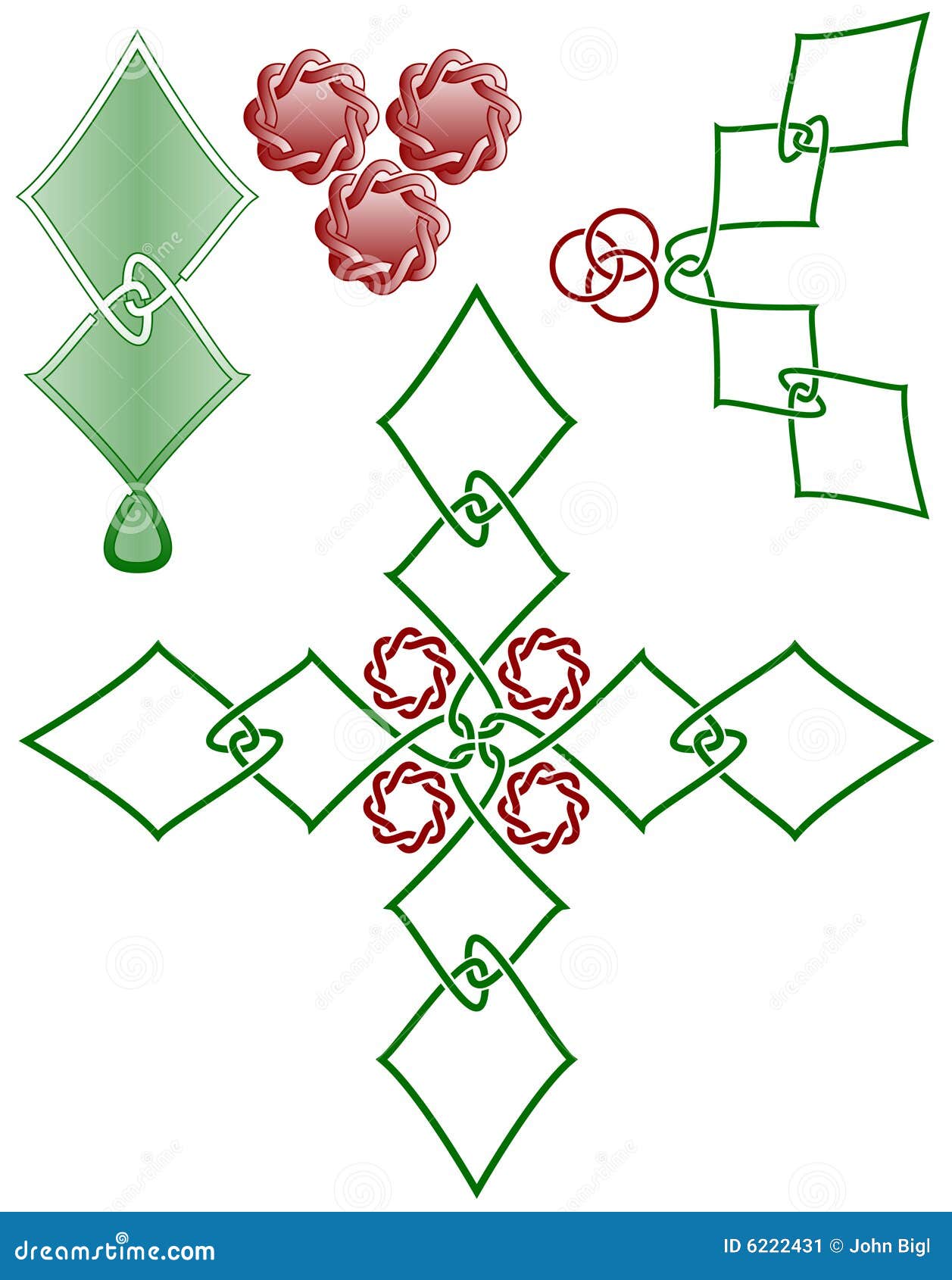 Celtic holly ornaments stock vector. Illustration of december - 6222431