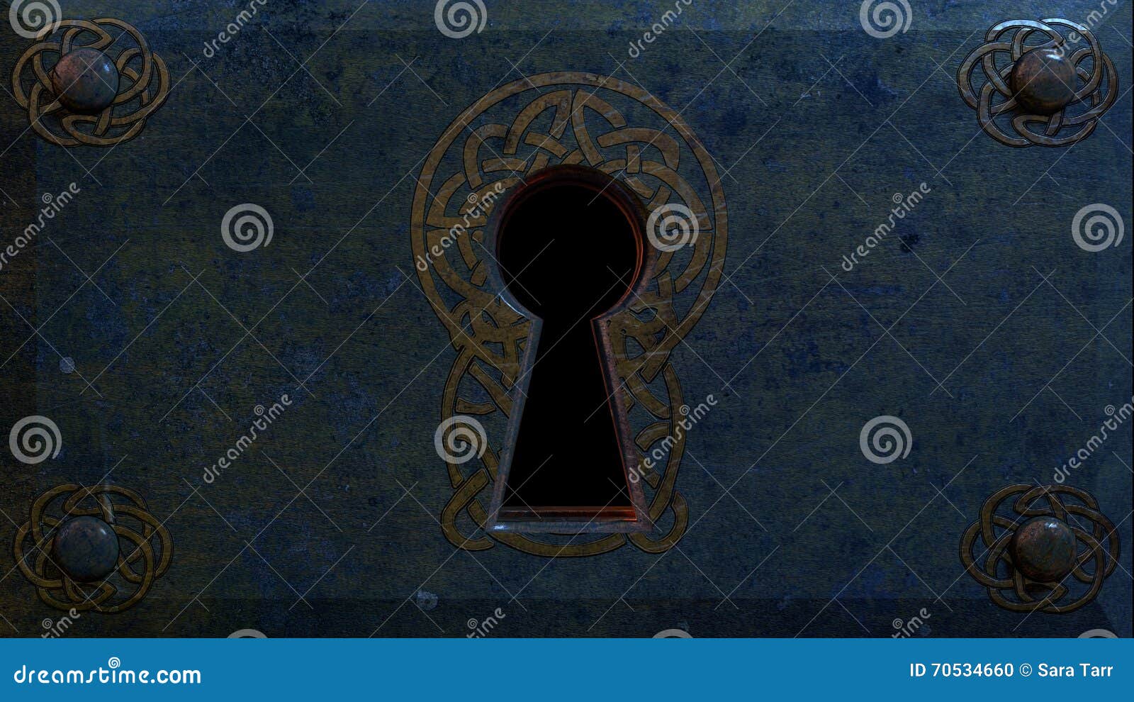 Celtic Keyhole stock illustration. Illustration of inspired - 70534660