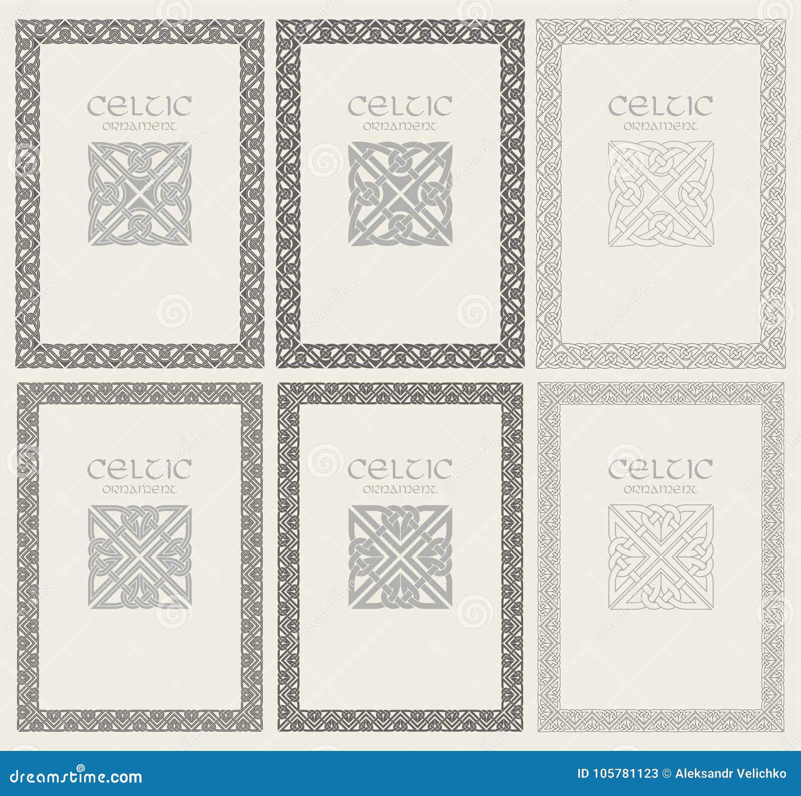 Celtic Frame, Border Pattern - Stock Photo | CartoonDealer.com #43448010