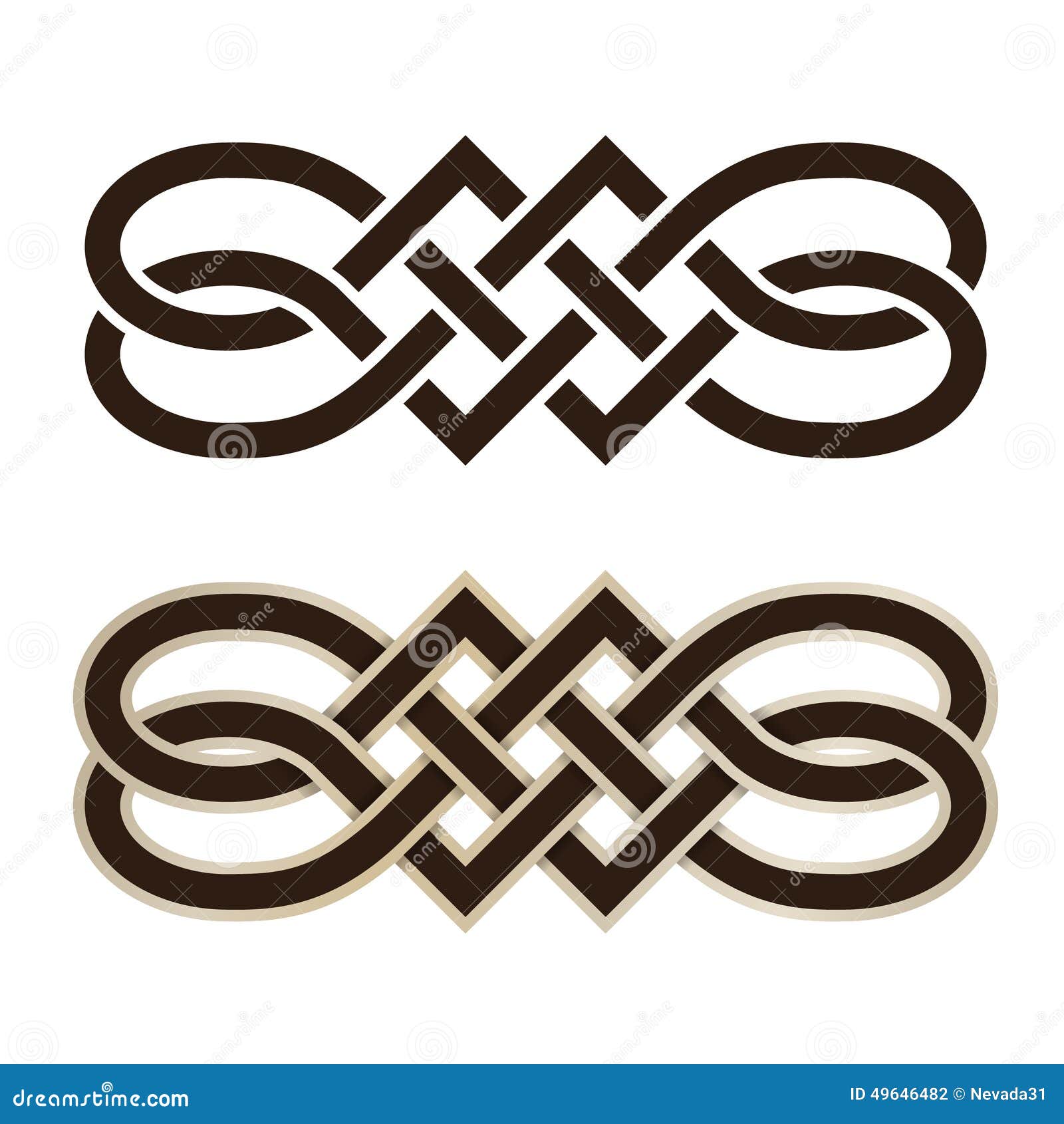 Celtic knot stock illustration. Illustration of artwork - 49646482