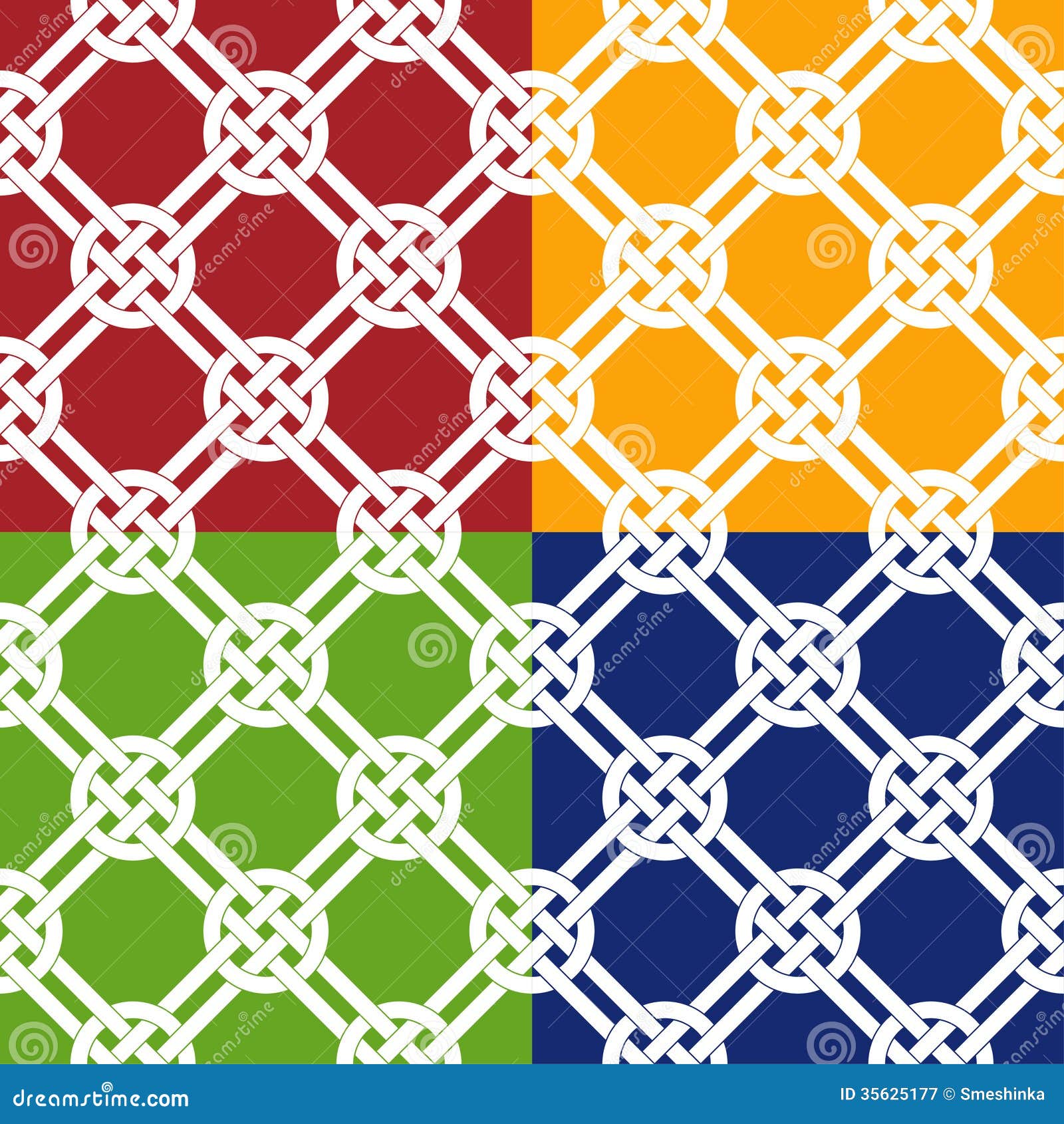 Chinese Knot Seamless Pattern Stock Vector - Illustration of ...