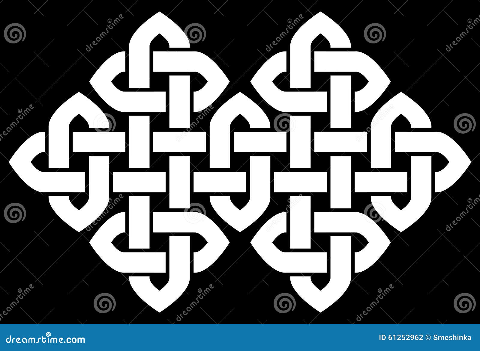 Celtic Knot Vector Illustration Stock Vector - Illustration of culture ...
