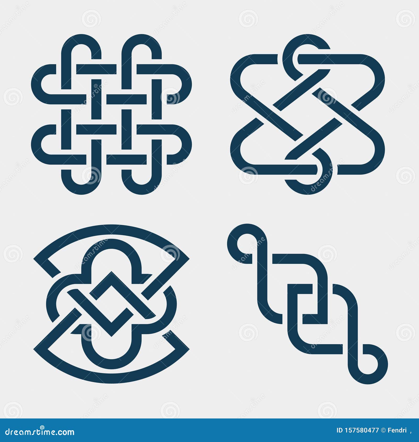 CELTIC LOGO COLLECTIONS stock vector. Illustration of logo - 157580477