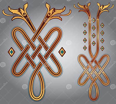 CELTIC MOTIFS stock vector. Illustration of line, gaelic - 27287205