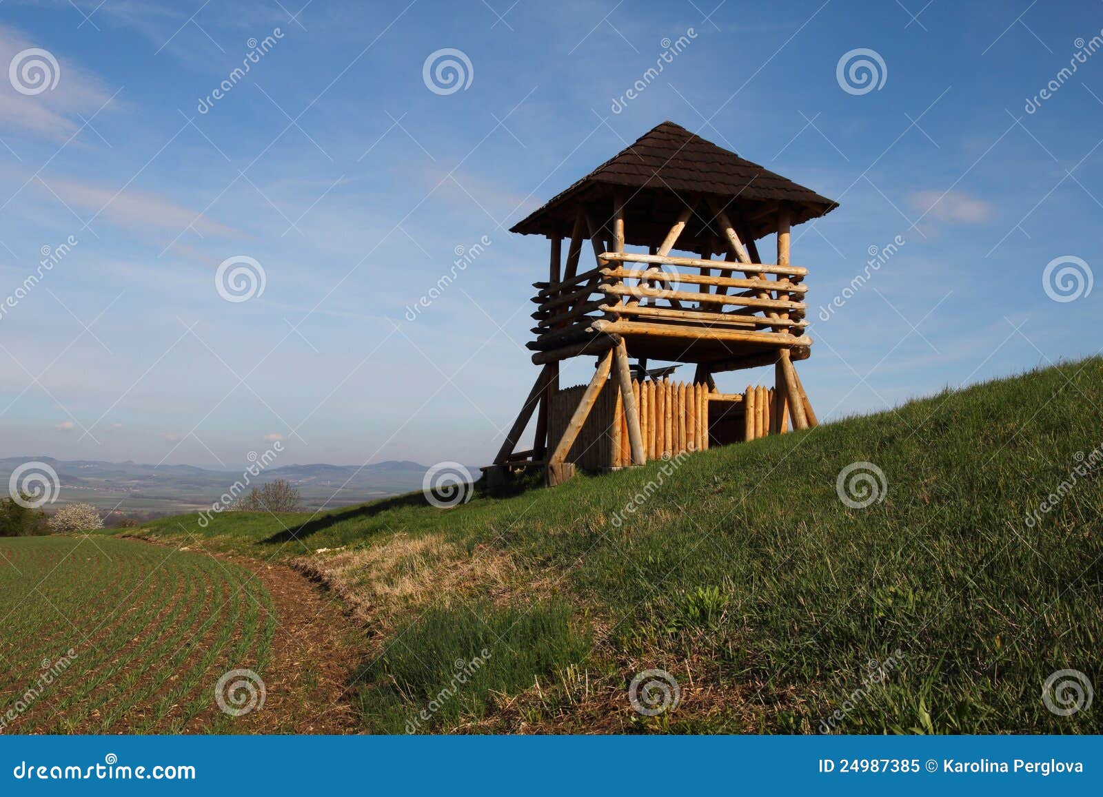 Celtic oppidum stock image. Image of stradonice, holiday - 24987385