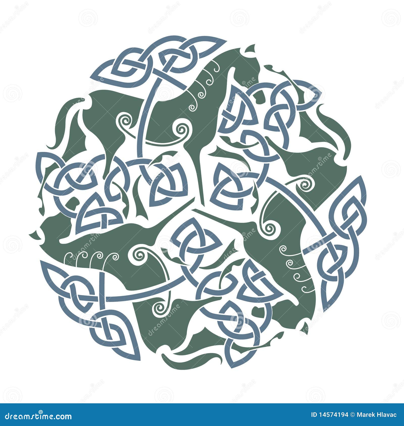 Celtic Ornament - Illustration Designs Cartoon Vector | CartoonDealer ...