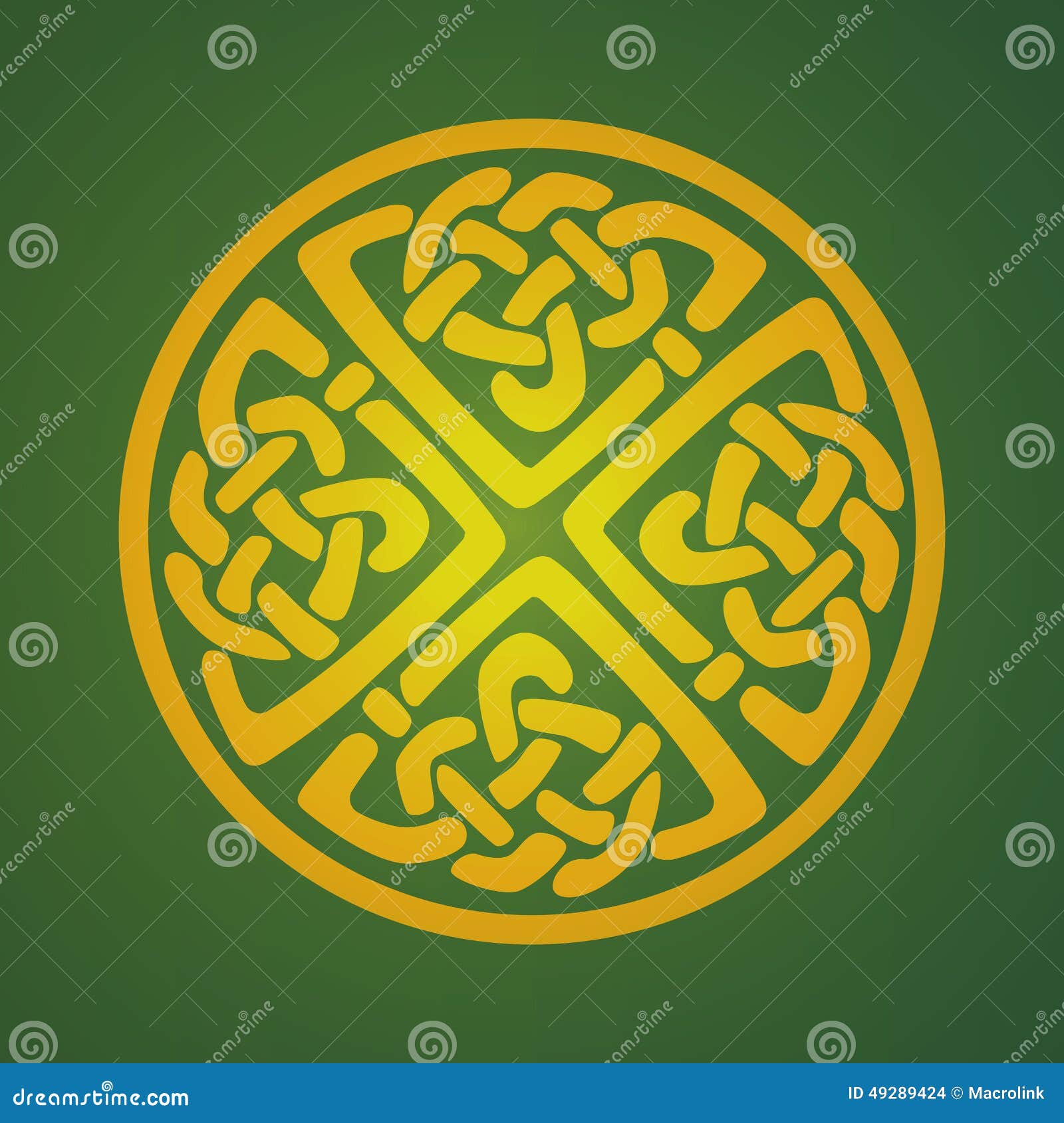 Celtic ornament symbol stock vector. Illustration of ornament - 49289424