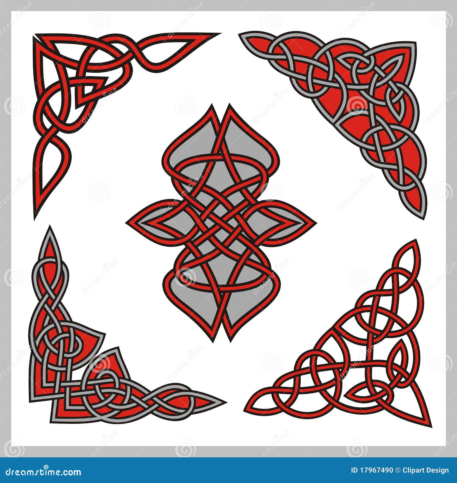 Celtic ornamental designs stock illustration. Illustration of ethnic ...