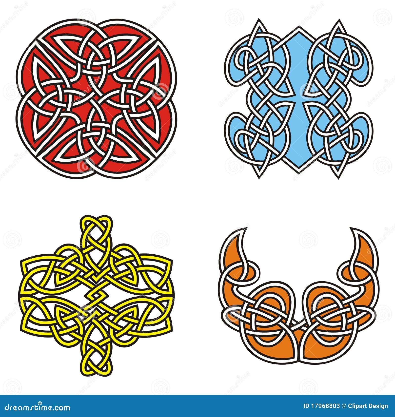 Celtic ornamental designs stock illustration. Illustration of tribal ...
