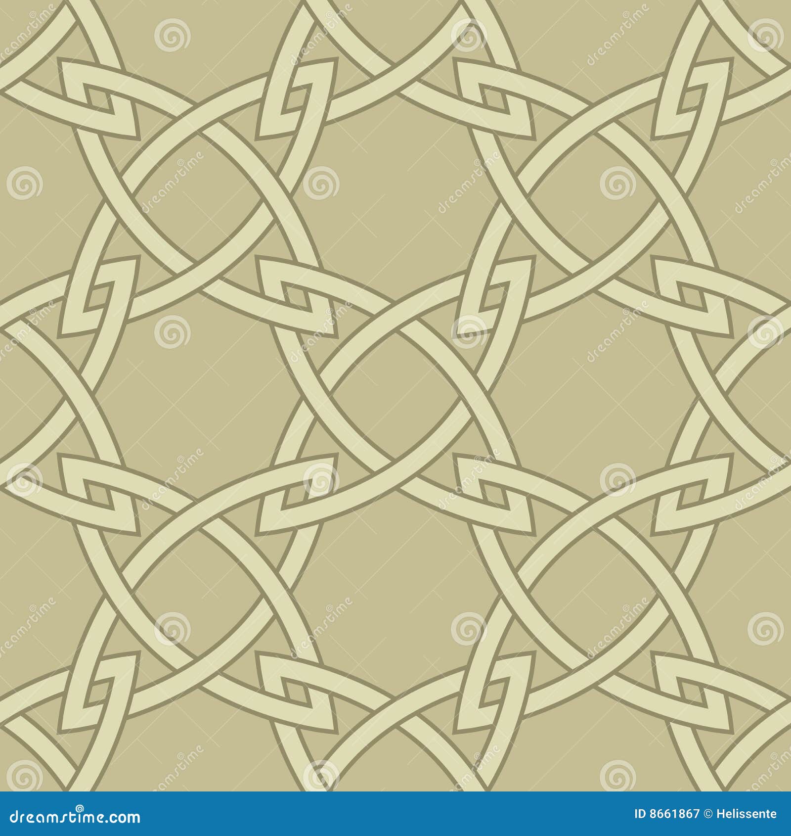 Celtic pattern stock vector. Illustration of textile, vector - 8661867