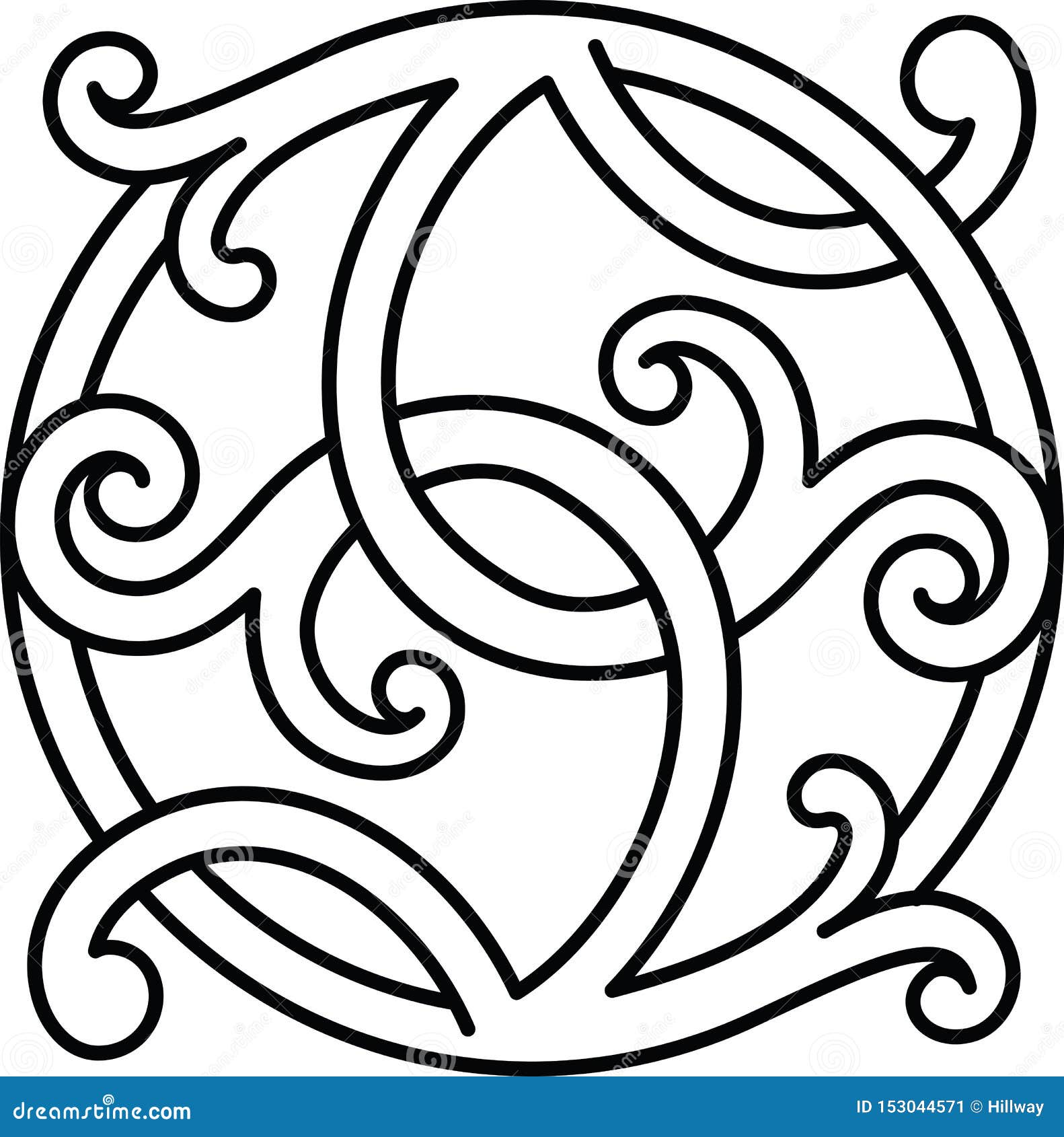 Celtic Pattern Ornament Decoration Design Element Stock Vector ...