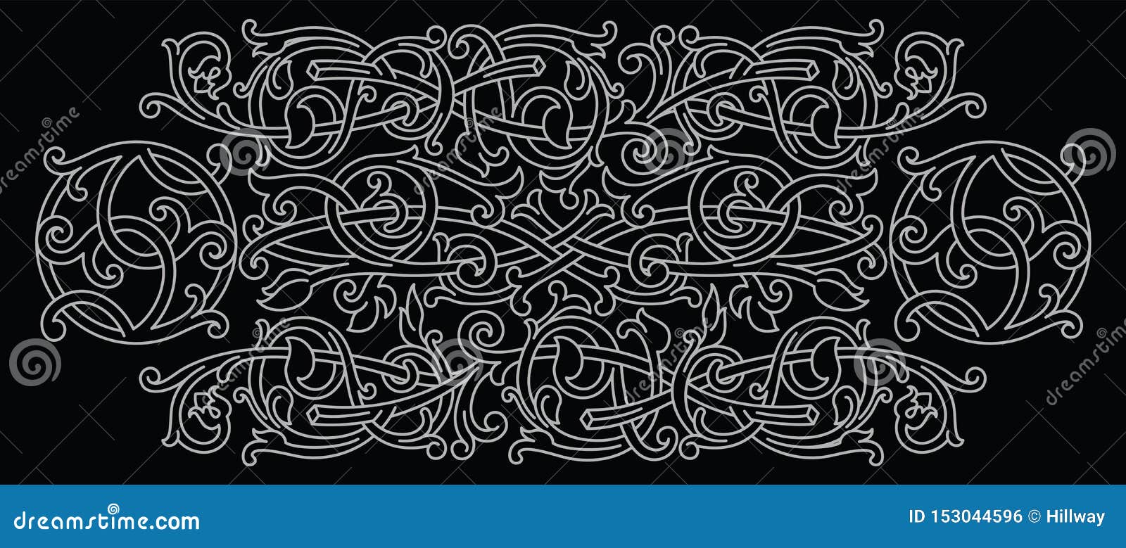 Celtic Pattern Ornament Decoration Design Element Stock Vector ...