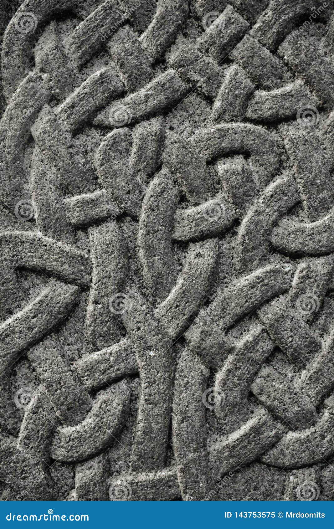 Celtic Pattern in Stone stock image. Image of culture - 143753575