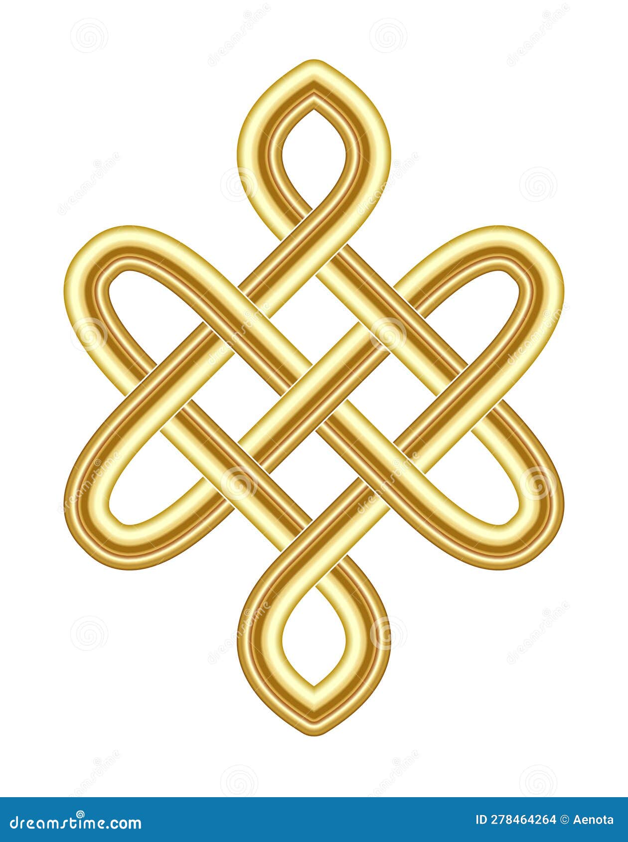 Celtic Pattern Vector Ancient Pagan Scandinavian Sacred Knotwork Symbol ...