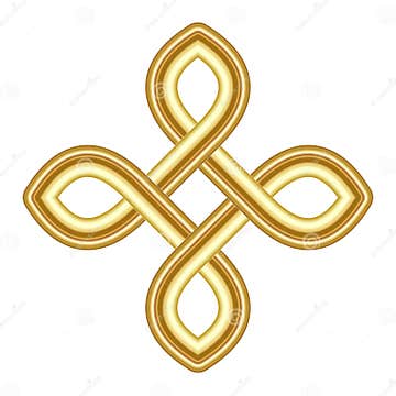 Celtic Pattern Vector Ancient Pagan Scandinavian Sacred Knotwork Symbol ...