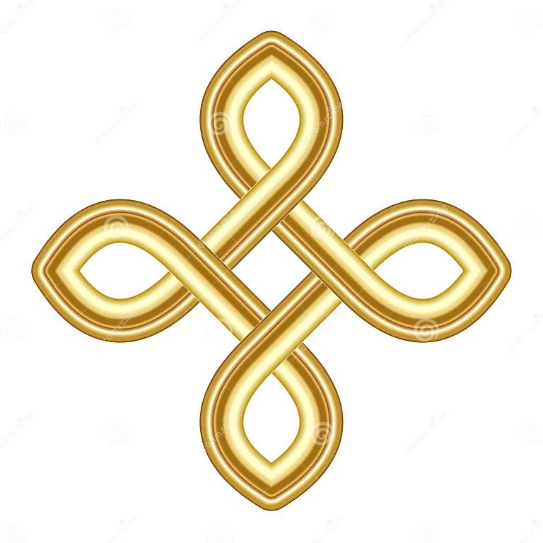 Celtic Pattern Vector Ancient Pagan Scandinavian Sacred Knotwork Symbol ...