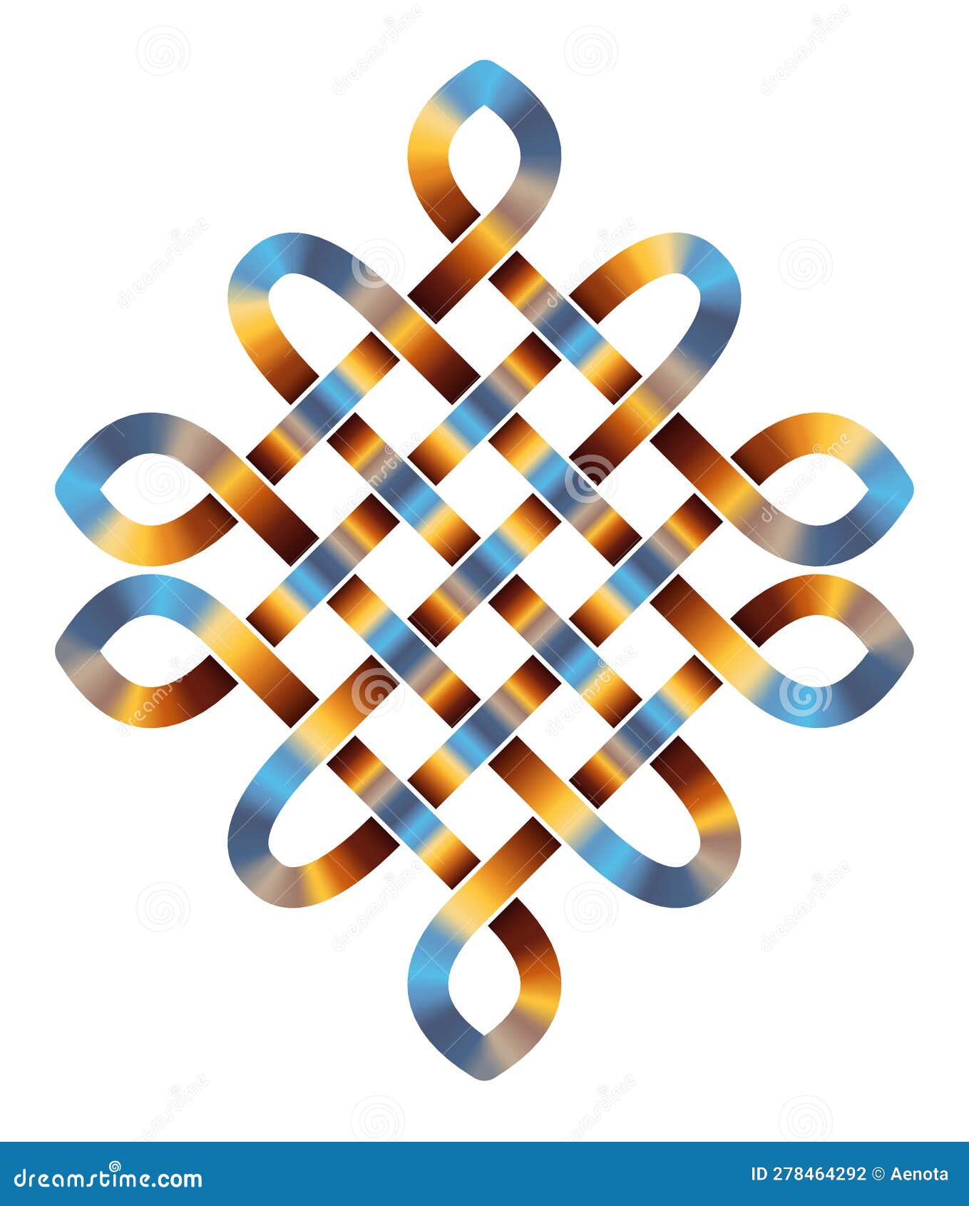 Celtic Pattern Vector Ancient Pagan Scandinavian Sacred Knotwork Symbol ...